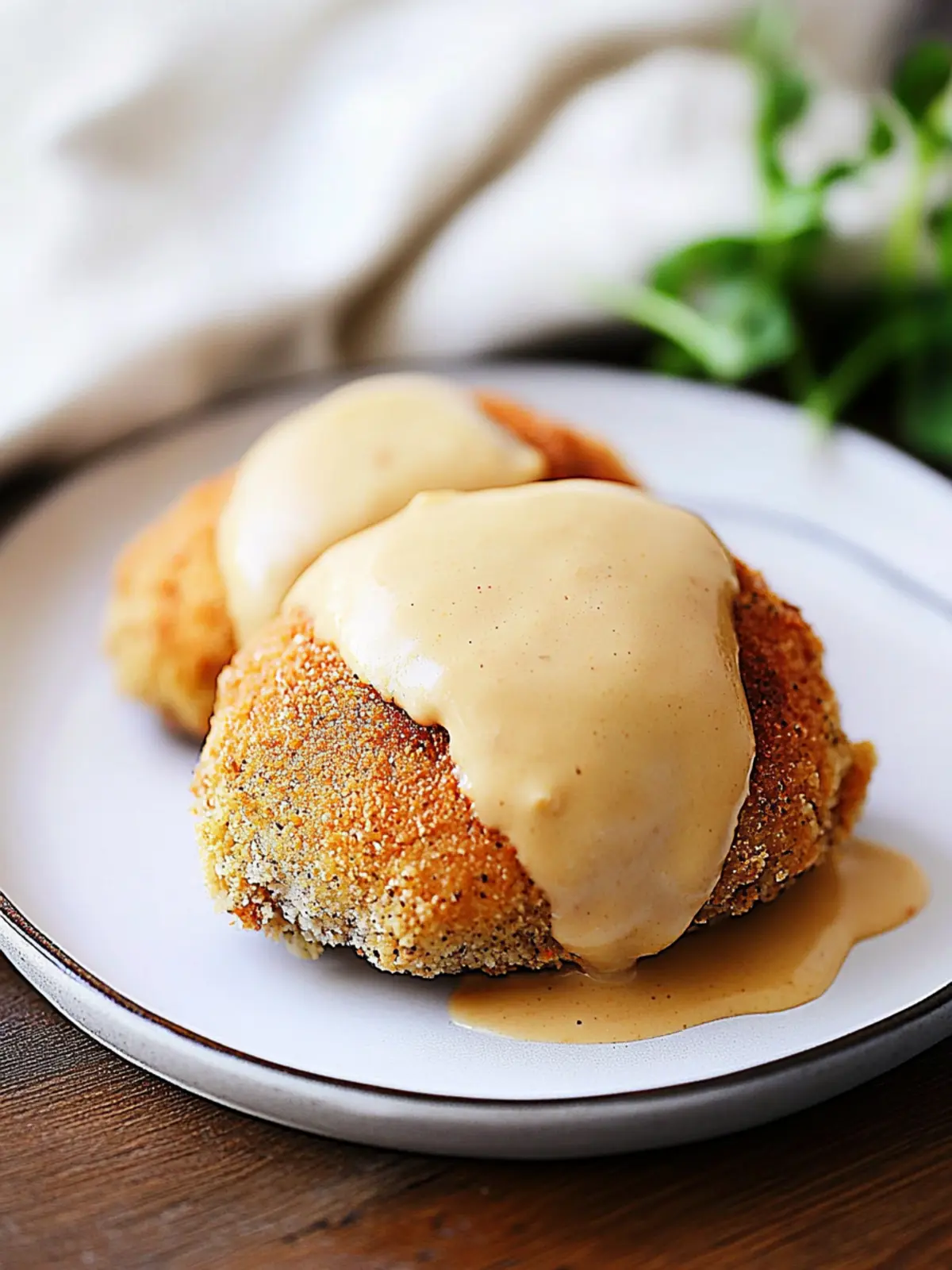 Irresistible Chicken Pillows with Creamy Gravy for Dinner