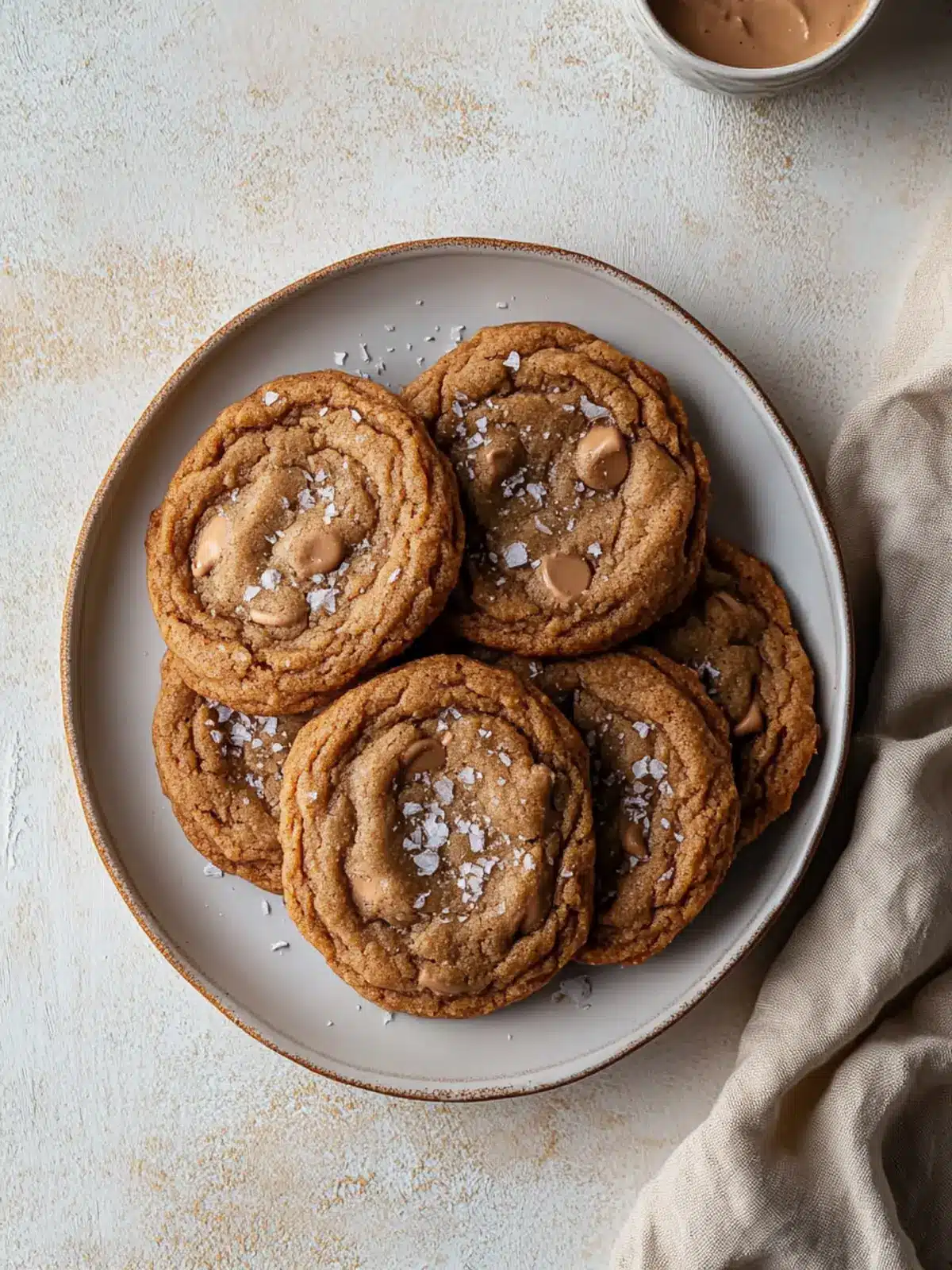 Irresistible Chocolate Chipless Cookies with Brown Butter