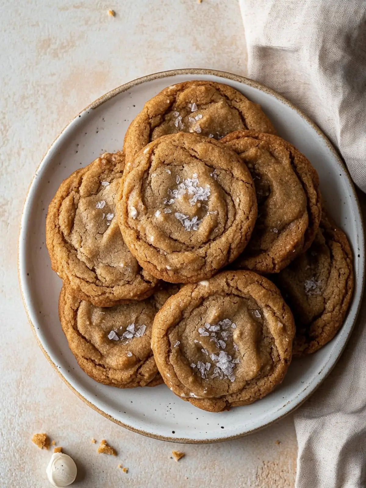 Irresistible Chocolate Chipless Cookies with Brown Butter
