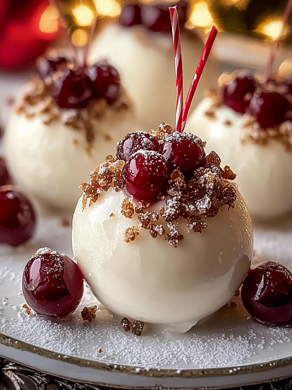 Ultimate No-Bake Christmas Cherry Bombs: Irresistibly Delicious