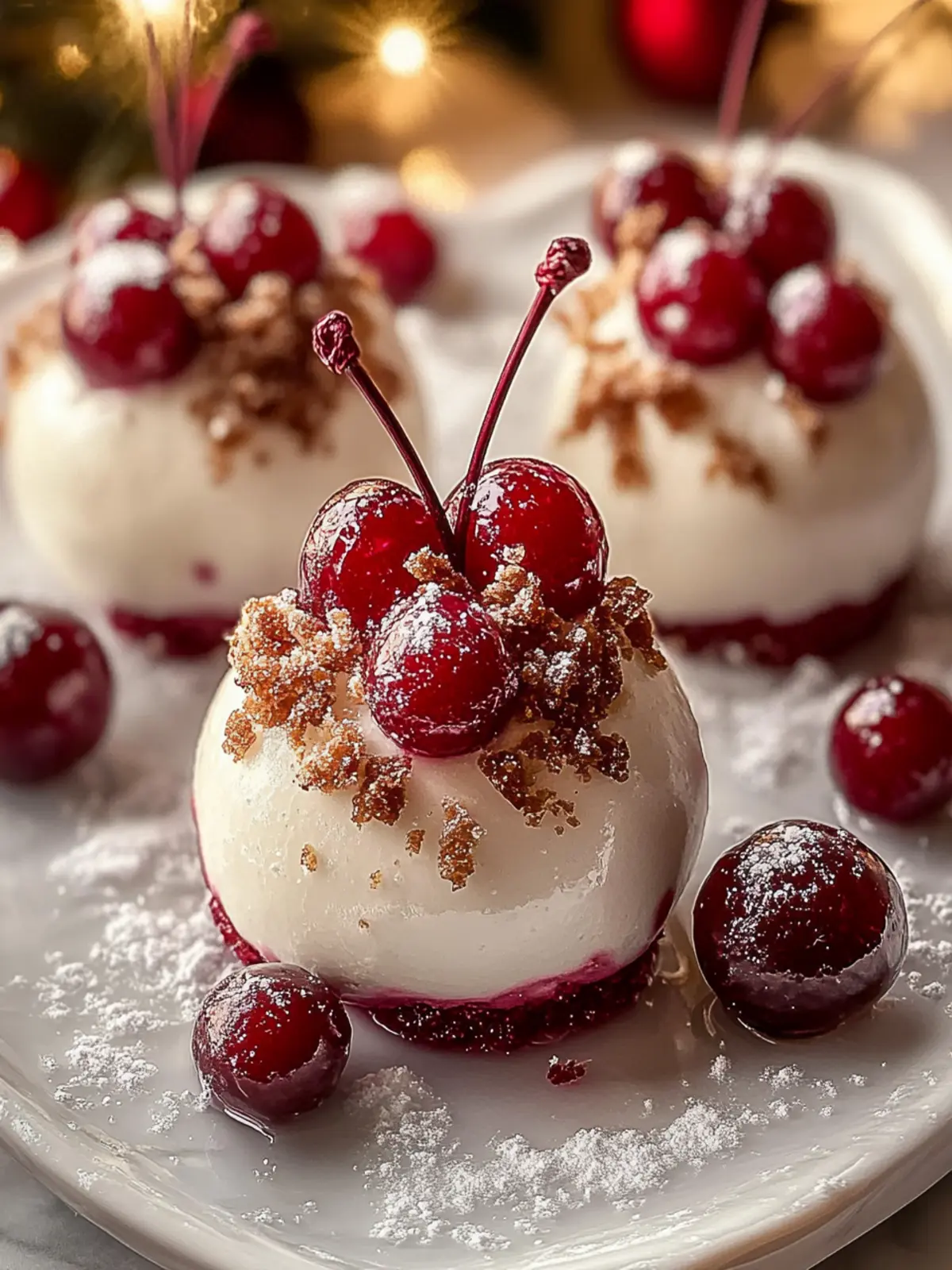 Ultimate No-Bake Christmas Cherry Bombs: Irresistibly Delicious