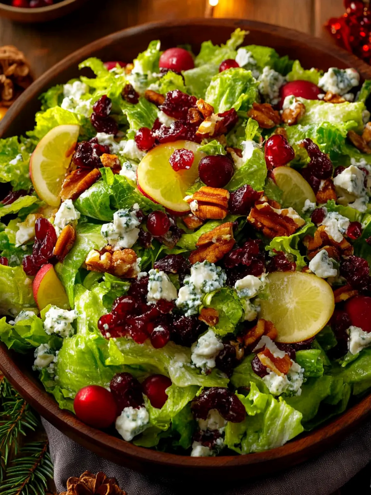 Irresistible Christmas Tossed Salad for Festive Gatherings