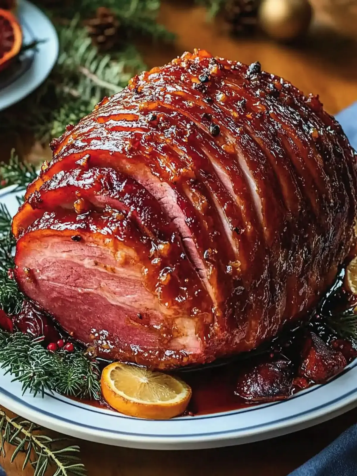 Irresistible Sweet & Savory Glazed Christmas Ham Recipe