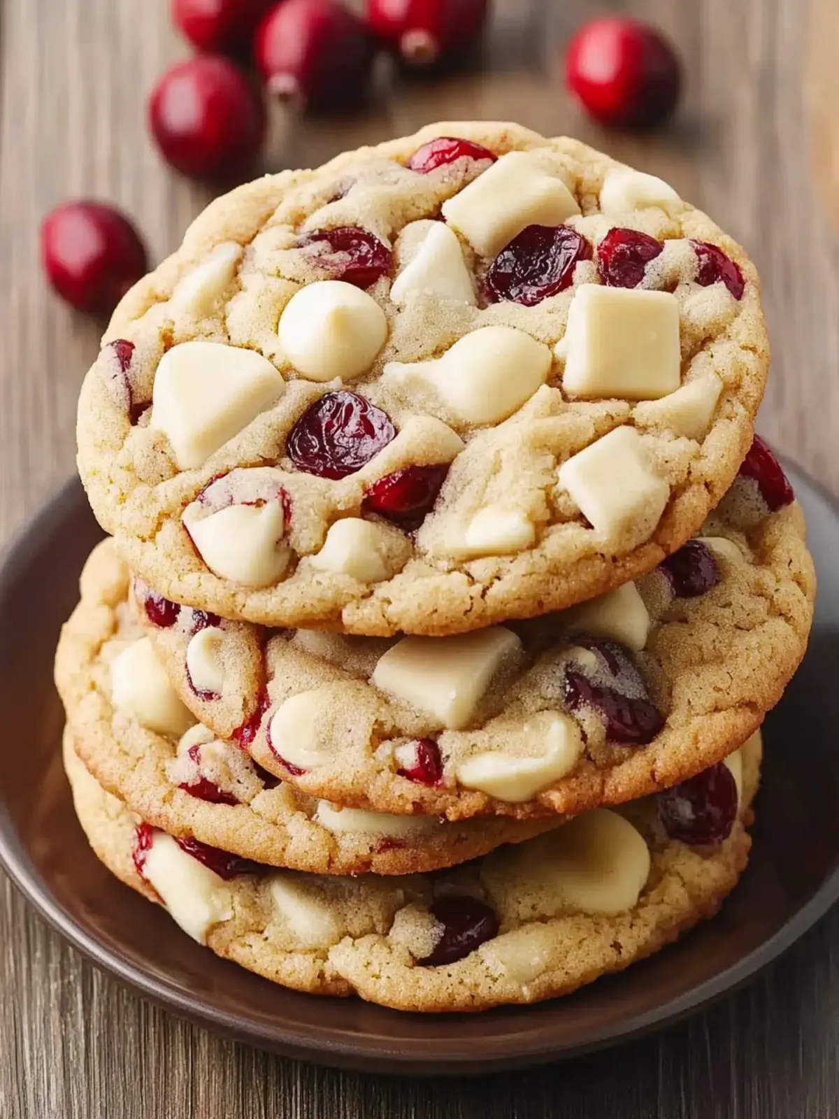 Irresistible Soft White Chocolate Cranberry Cookies Recipe