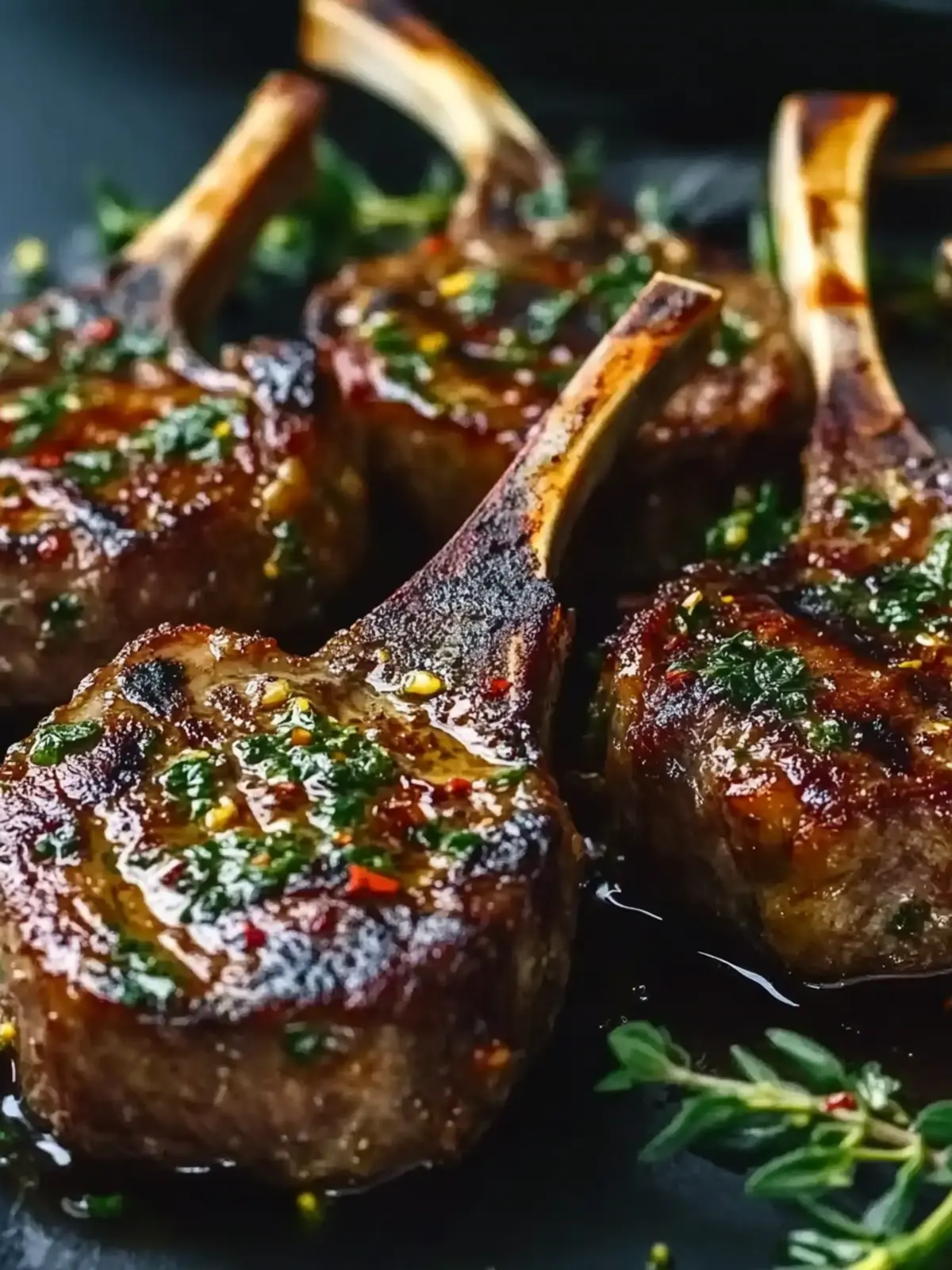 Irresistible Juicy Garlic Butter Lamb Chops for Dinner