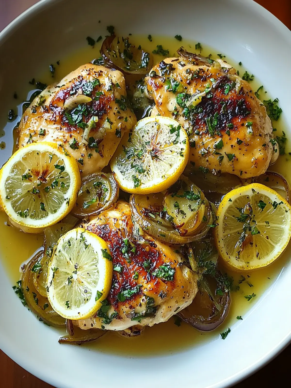 Easy Lemon Shallot Chicken: Delicious One-Pan Recipe