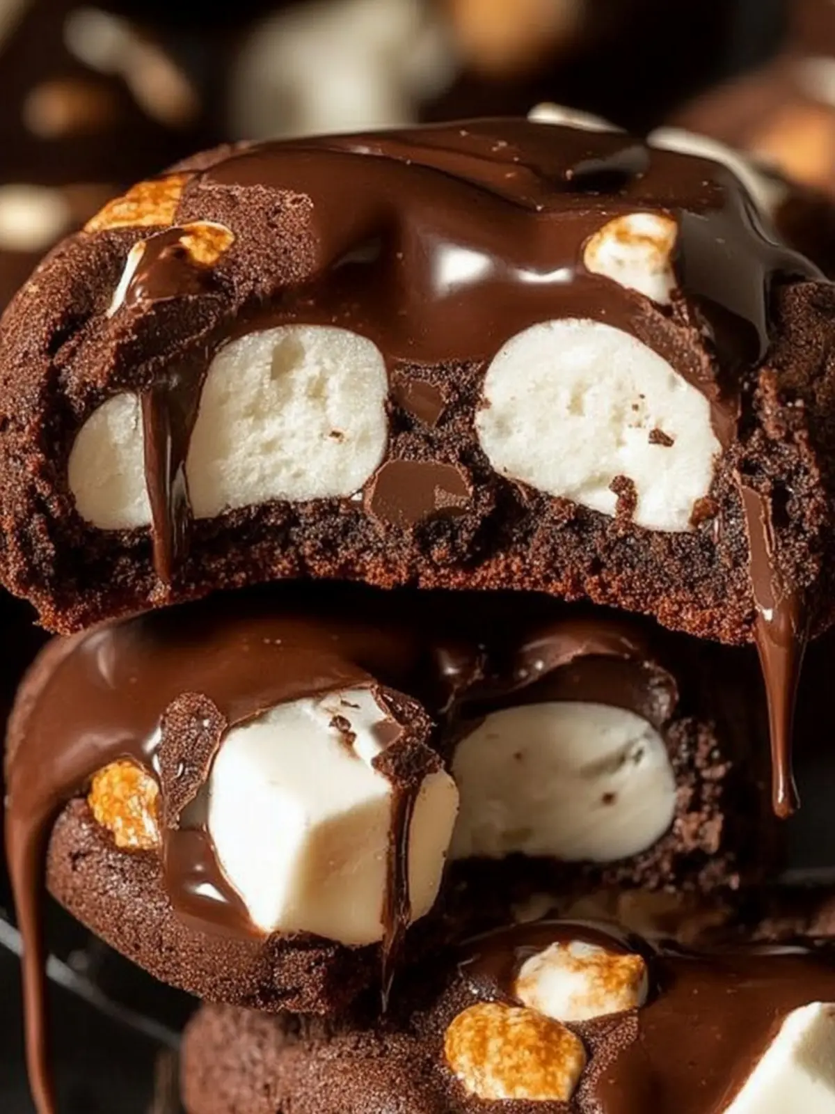 Ultimate Rocky Road Chocolate Fudge Cookies – Irresistible Treats