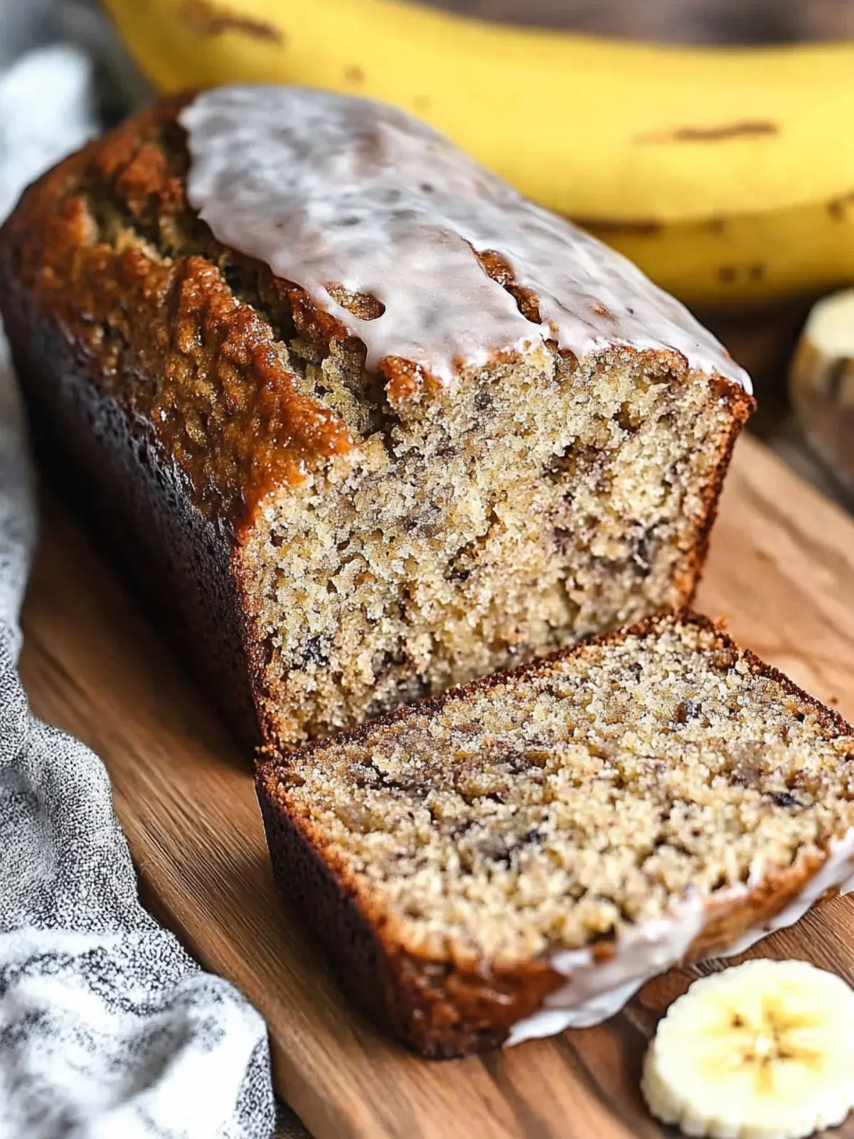 Irresistible Jamaican Banana Bread with Lime Glaze Delight