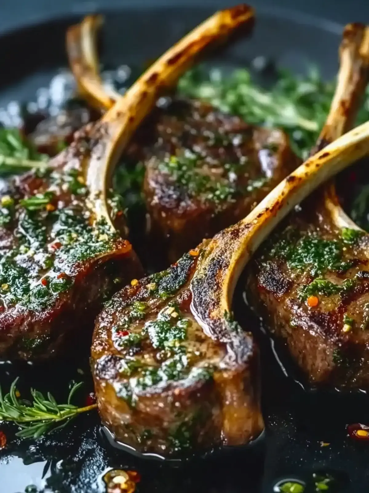 Irresistible Juicy Garlic Butter Lamb Chops for Dinner
