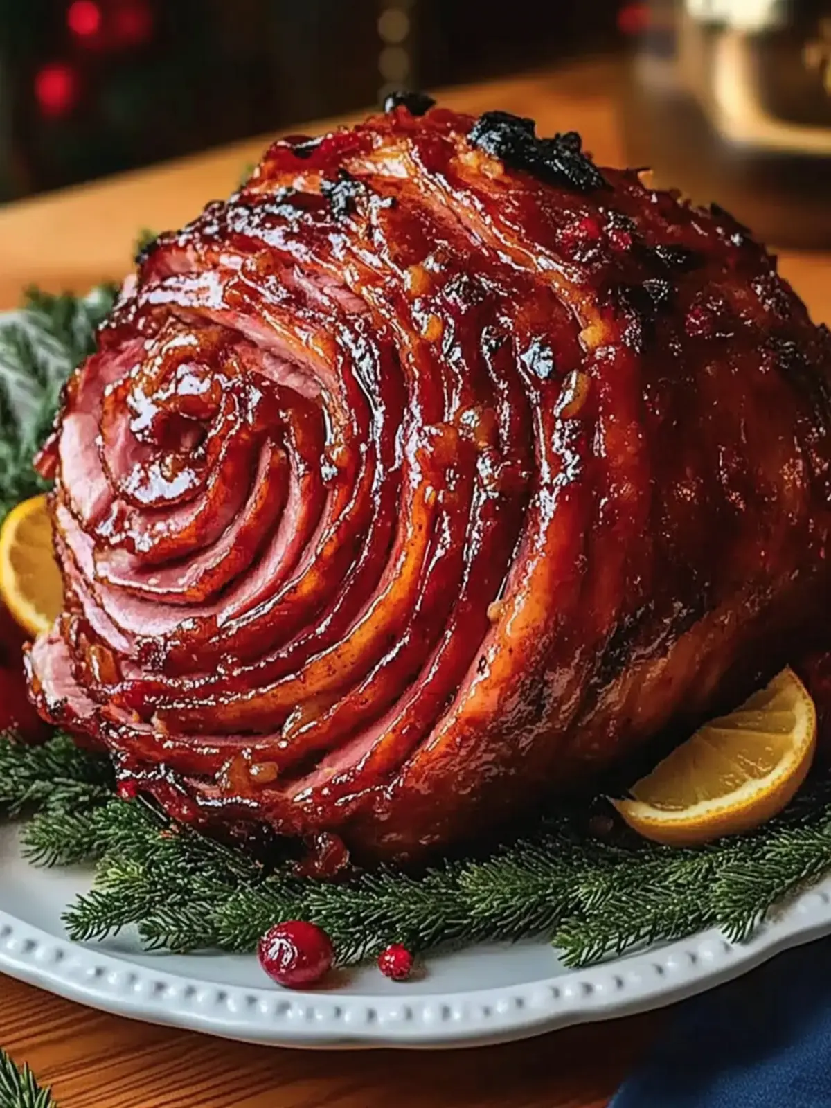 Irresistible Sweet & Savory Glazed Christmas Ham Recipe