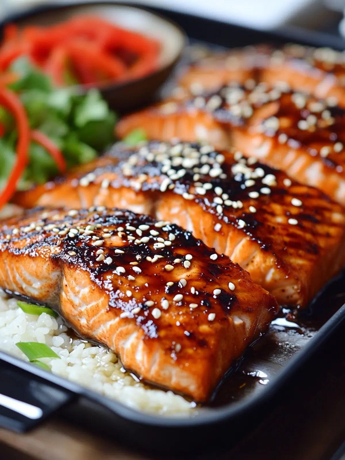 Irresistible Korean-Style Grilled Salmon in Sweet Bulgogi Marinade