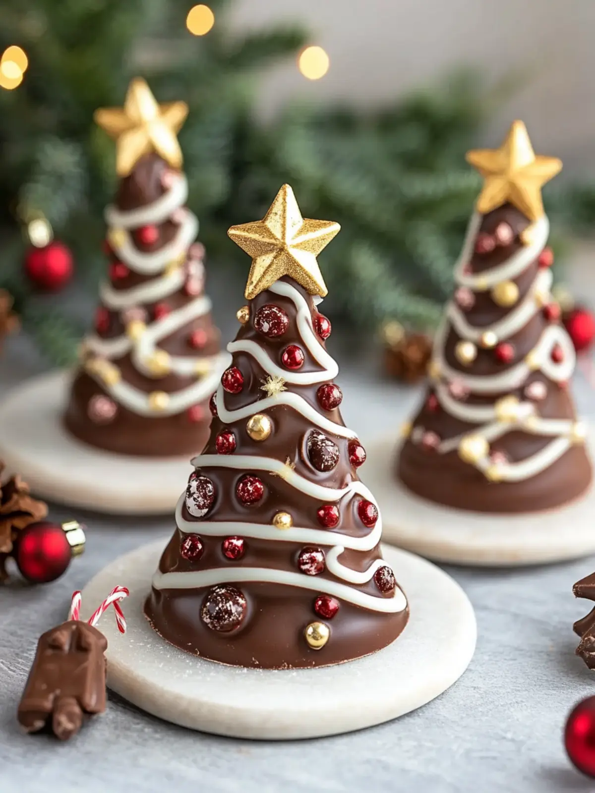 Irresistible Christmas Chocolate Trees for Festive Joy
