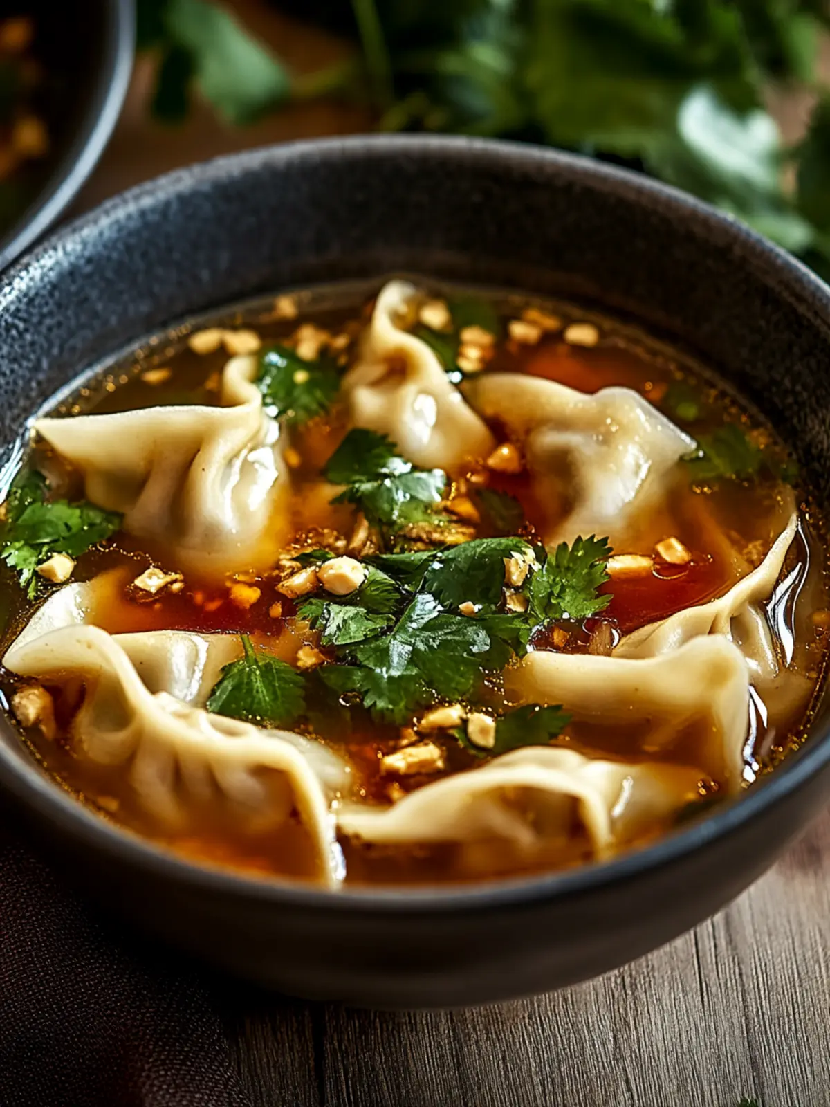 Ultimate Thai Potsticker Soup: Easy Comfort Food Delight