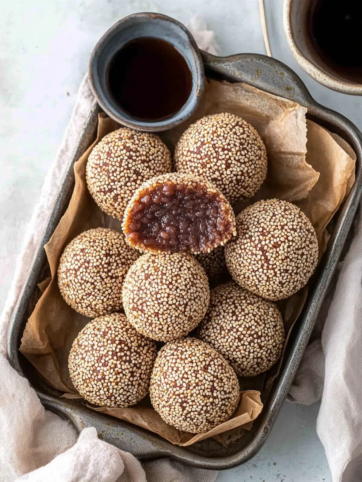 Delicious Red Bean Sesame Balls: The Ultimate Homemade Treat