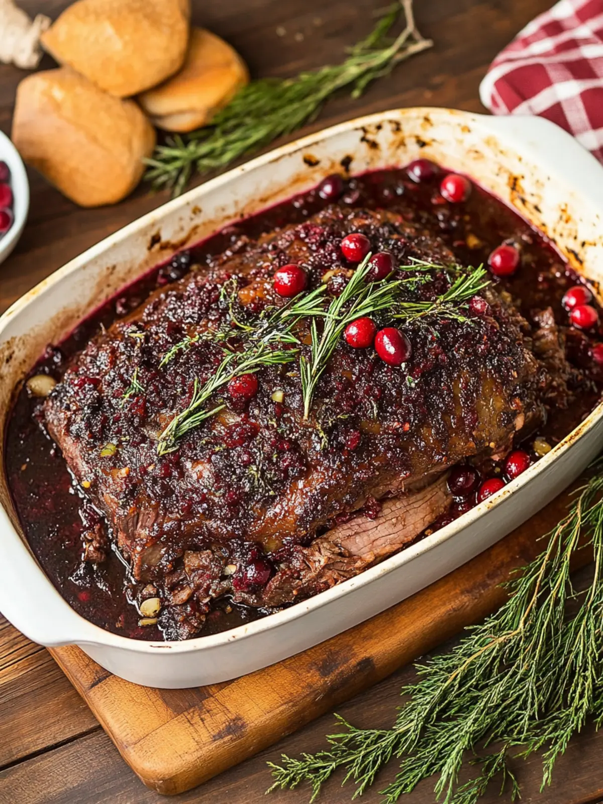 Irresistible Cranberry Holiday Beef Brisket for Gatherings