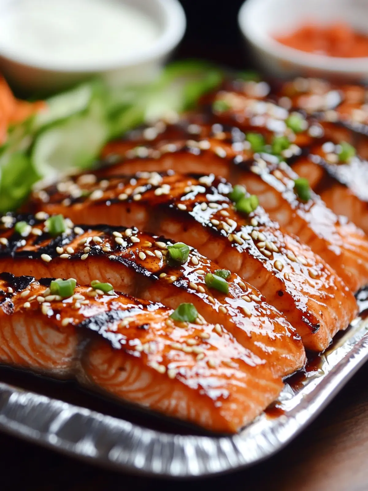 Irresistible Korean-Style Grilled Salmon in Sweet Bulgogi Marinade