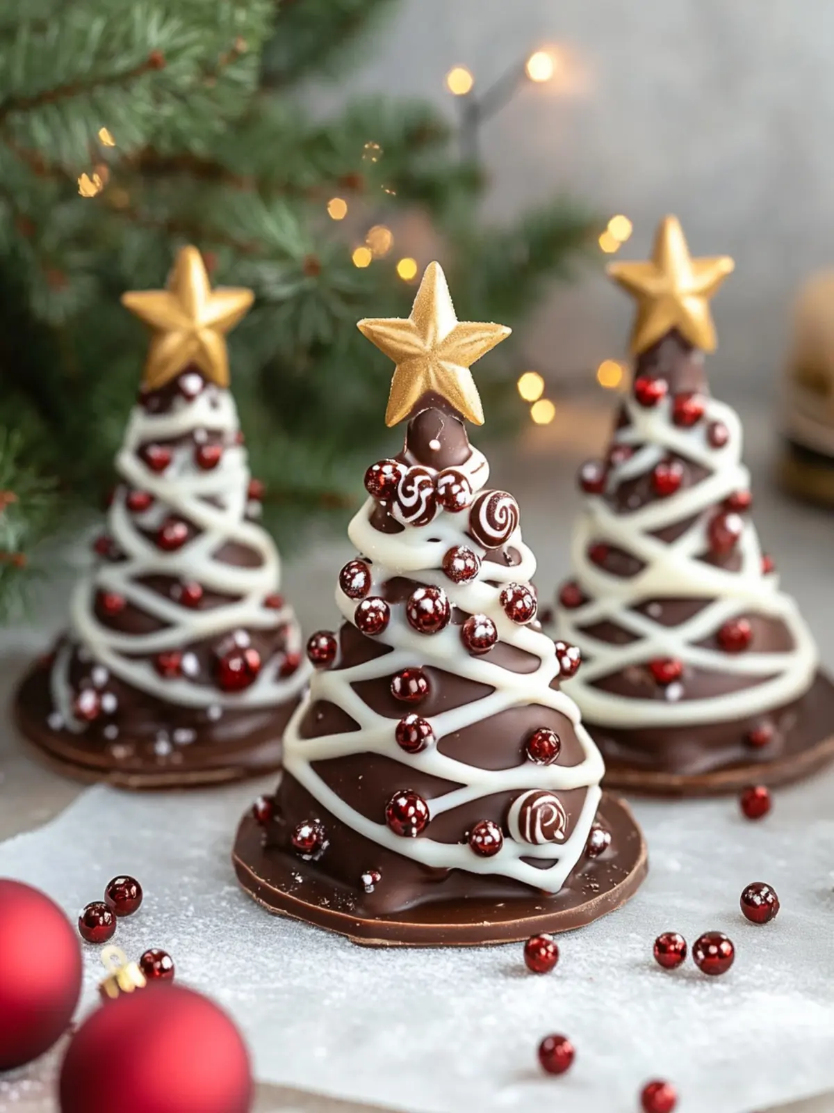 Irresistible Christmas Chocolate Trees for Festive Joy