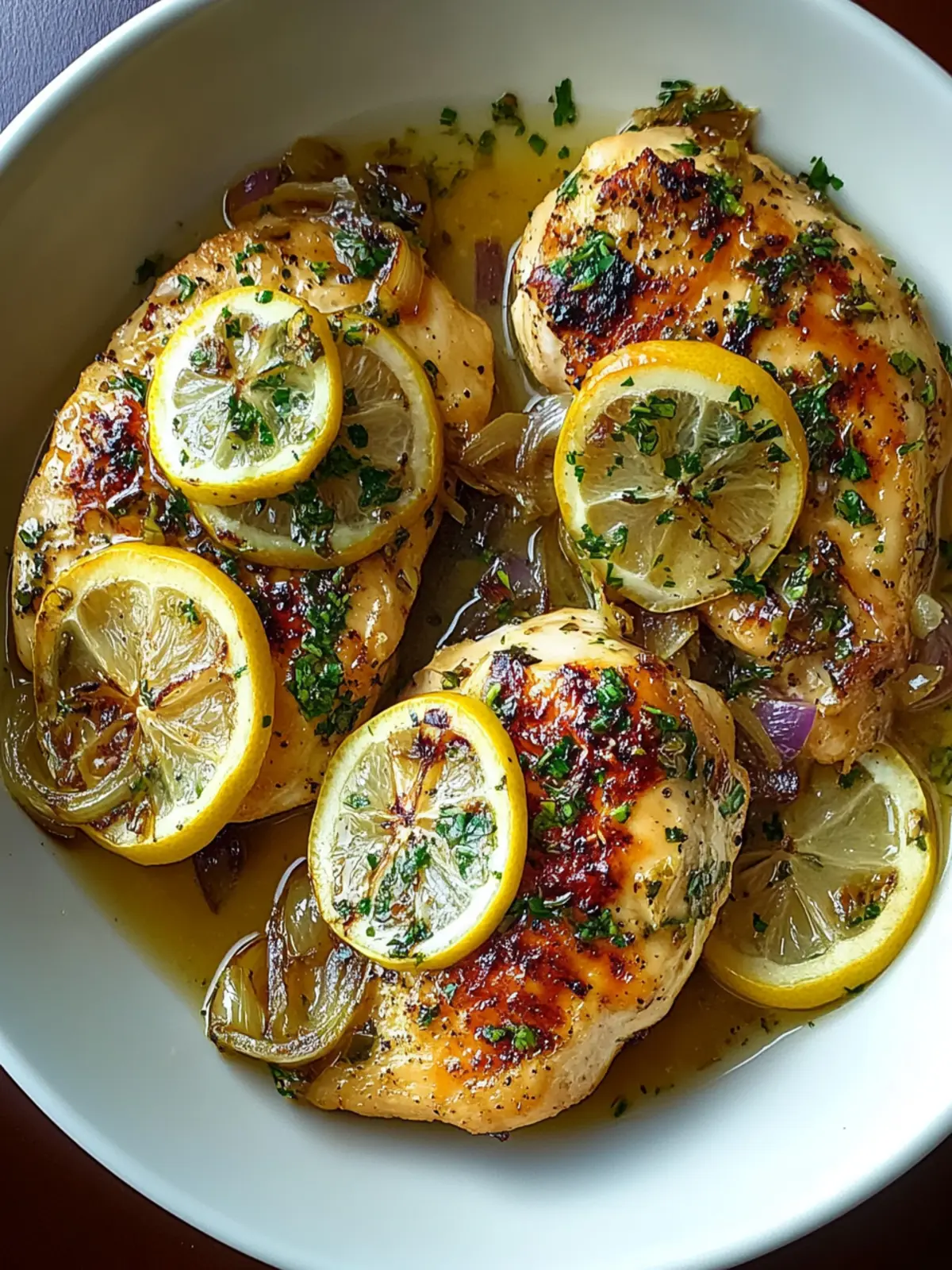 Easy Lemon Shallot Chicken: Delicious One-Pan Recipe