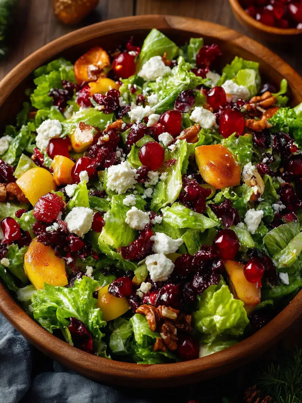 Irresistible Christmas Tossed Salad for Festive Gatherings