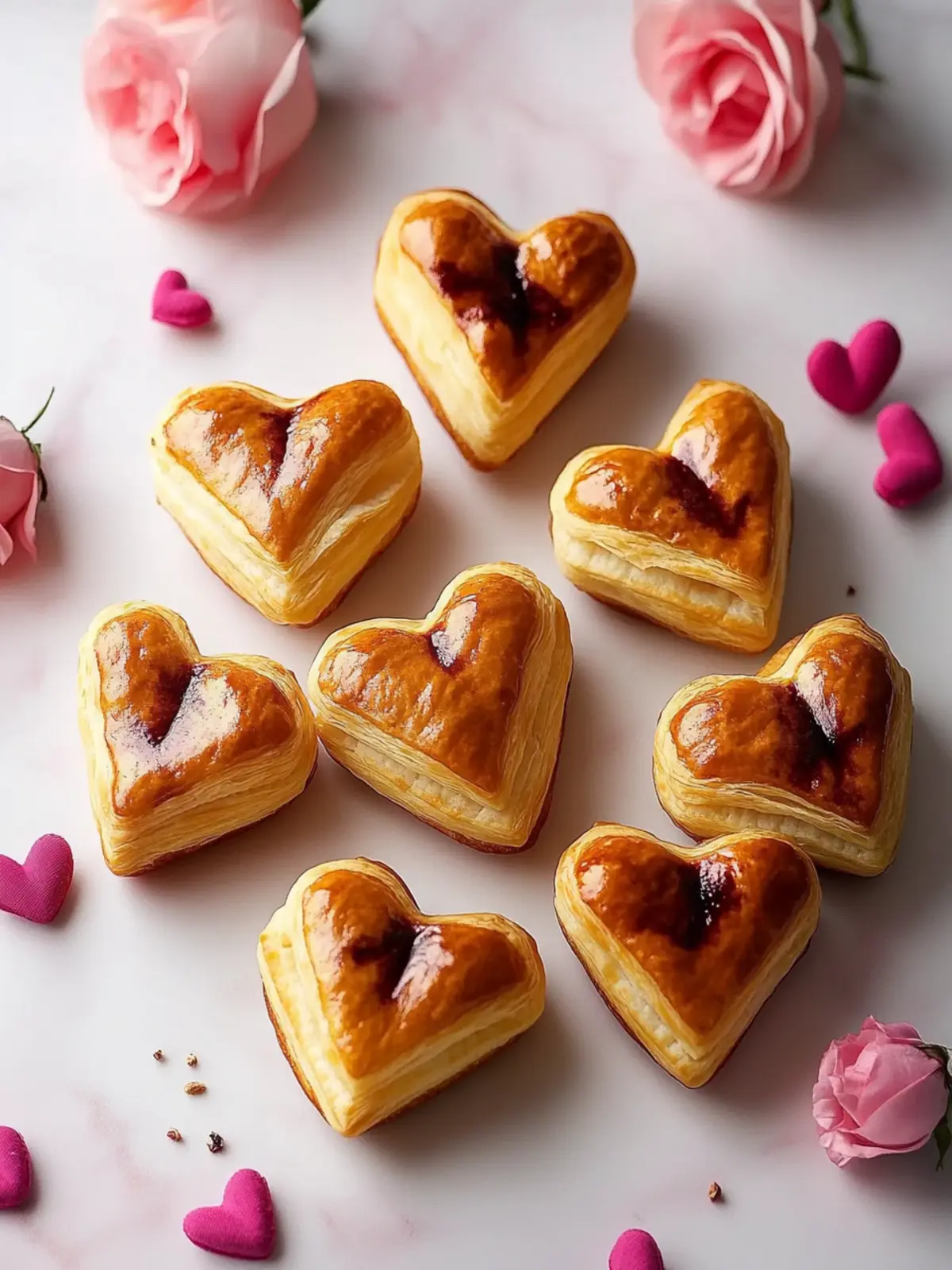 Irresistible Puff Pastry Hearts: A Delicious Treat