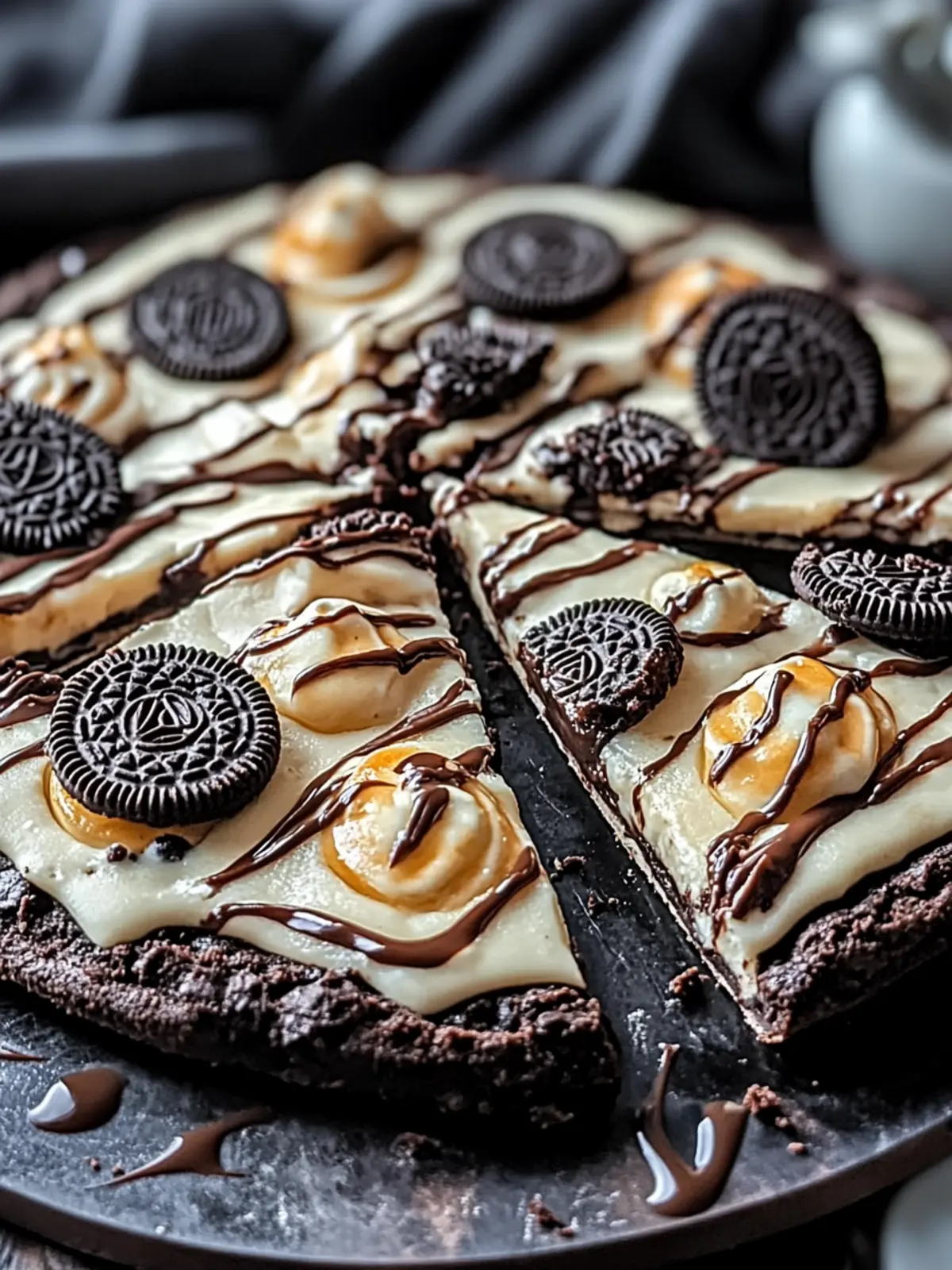 Irresistible Oreo Fudge Brownie Pizza for Sweet Moments