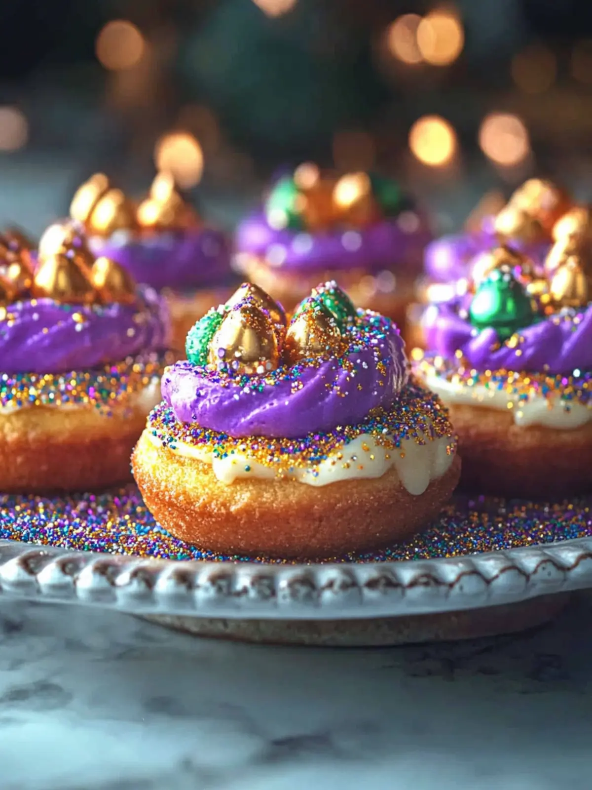 Mini King Cakes: Irresistible Festive Treats for Guilt-Free Indulgence