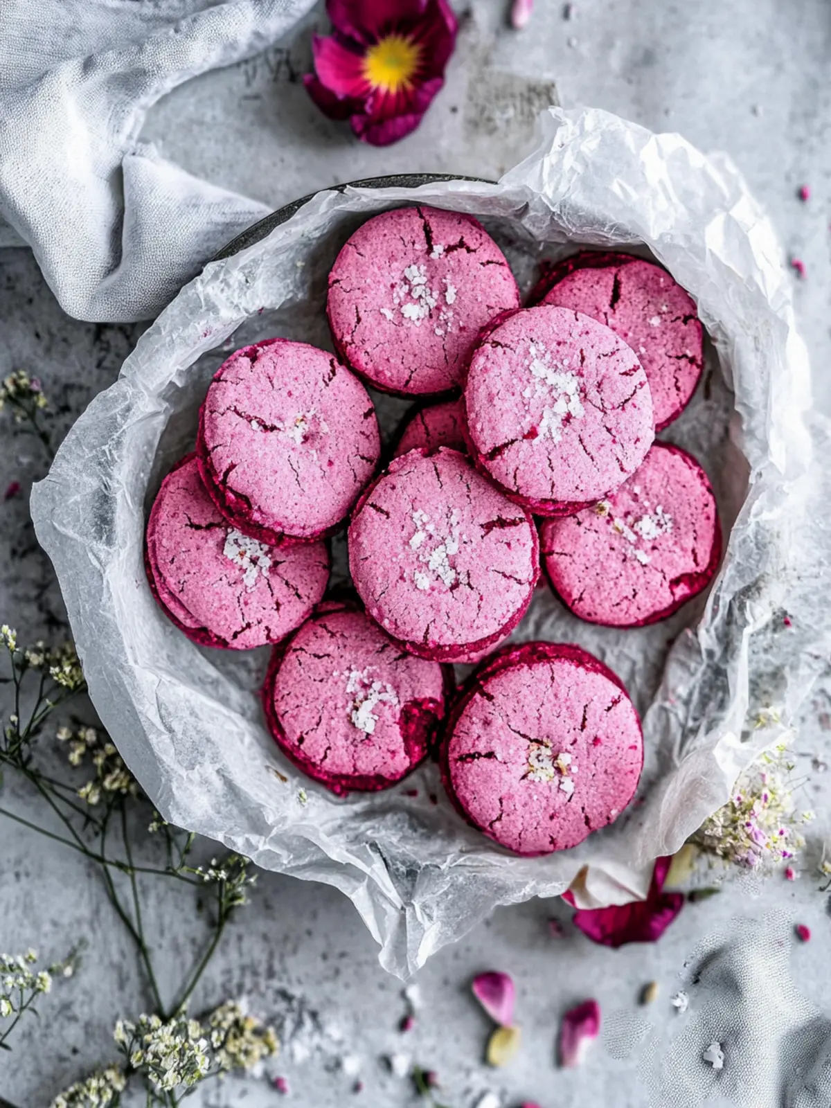 Ultimate Rose & Beet Pink Cookies: Delicious Vegan Treats
