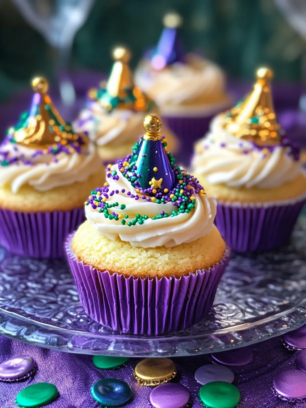 Ultimate King Cake Cupcakes: Delicious Mardi Gras Treats