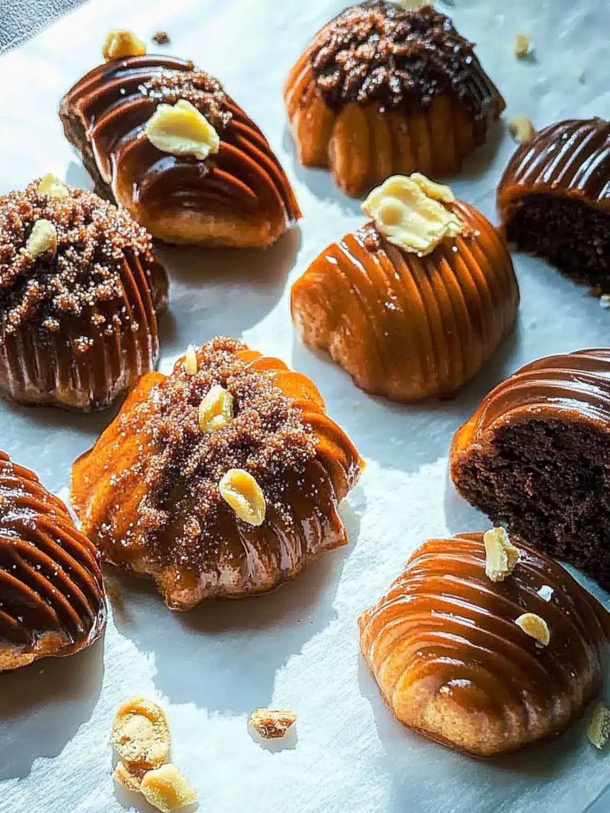 Irresistible Kuih Bahulu with Chocolate: A Delicious Treat