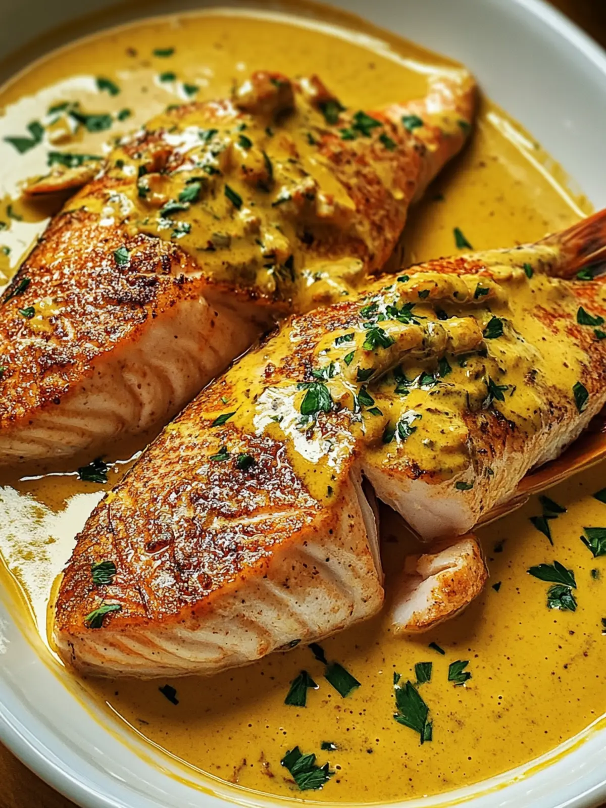 Irresistible Red Snapper with Creamy Creole Sauce Recipe