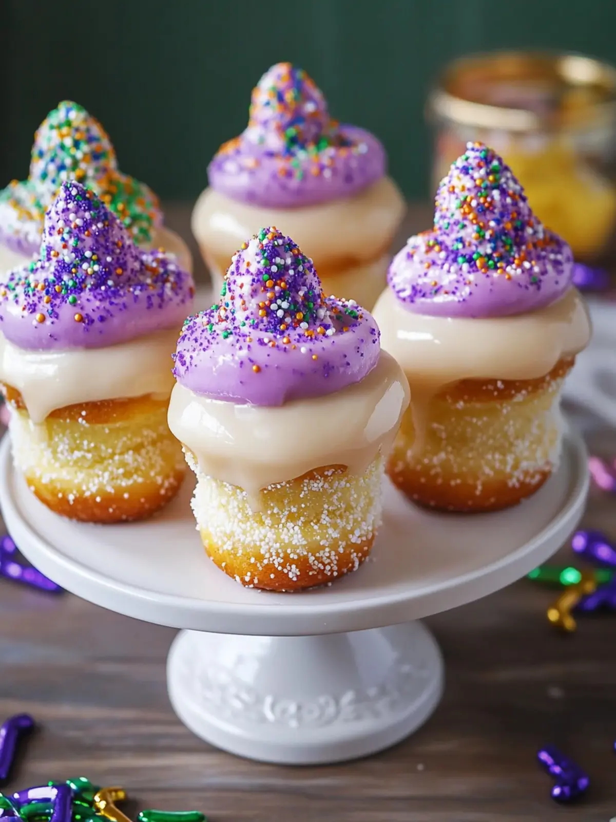 Irresistible King Cake Shots for Delicious Celebrations