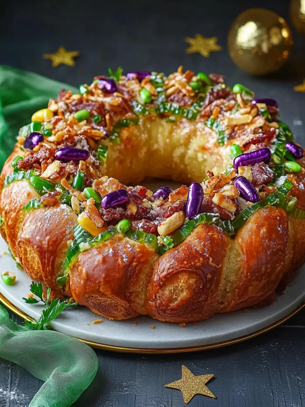 Easy Boudin King Cake: A Delicious Louisiana Delight