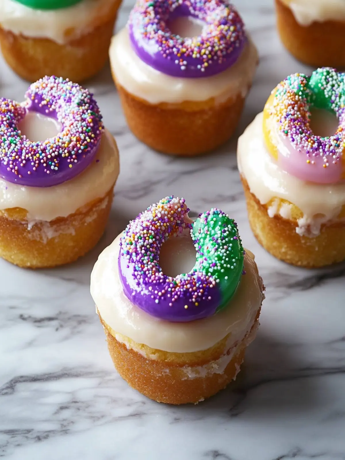Irresistible King Cake Shots for Delicious Celebrations