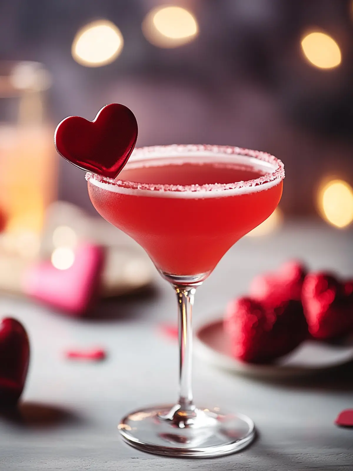 Easy Ruby Red Valentine’s Day Cocktail for Delicious Celebrations