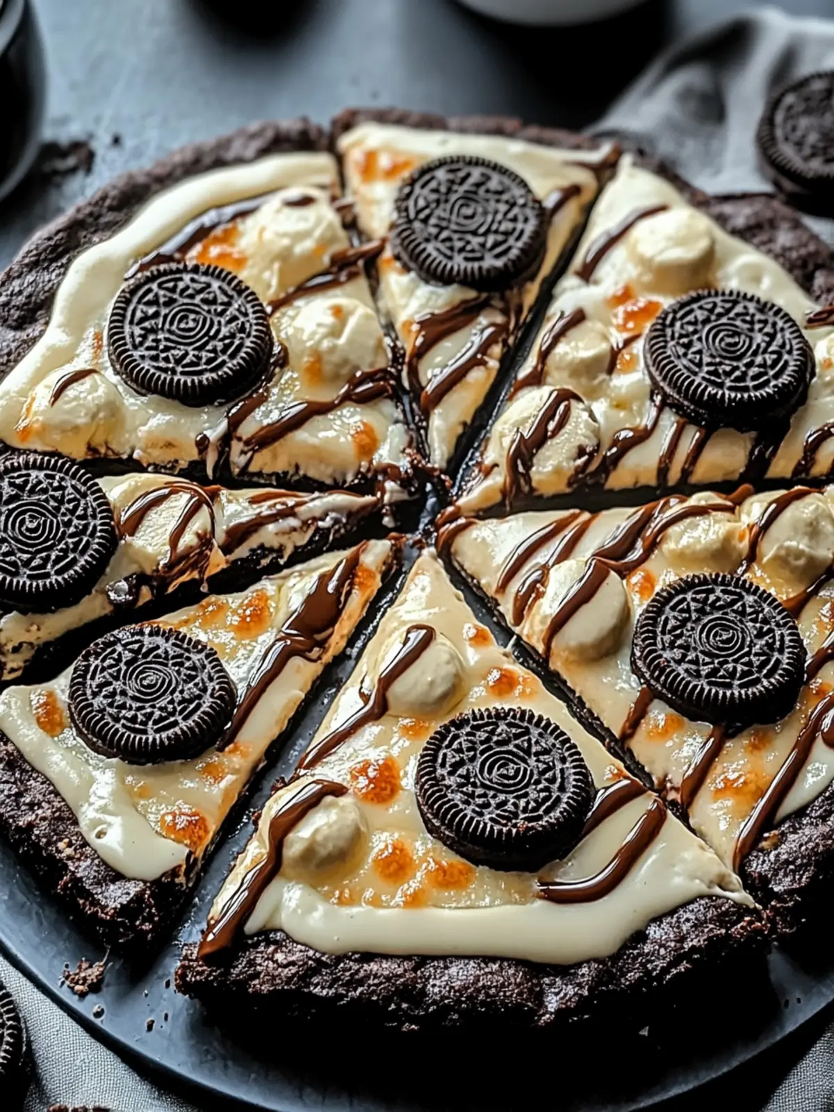 Irresistible Oreo Fudge Brownie Pizza for Sweet Moments