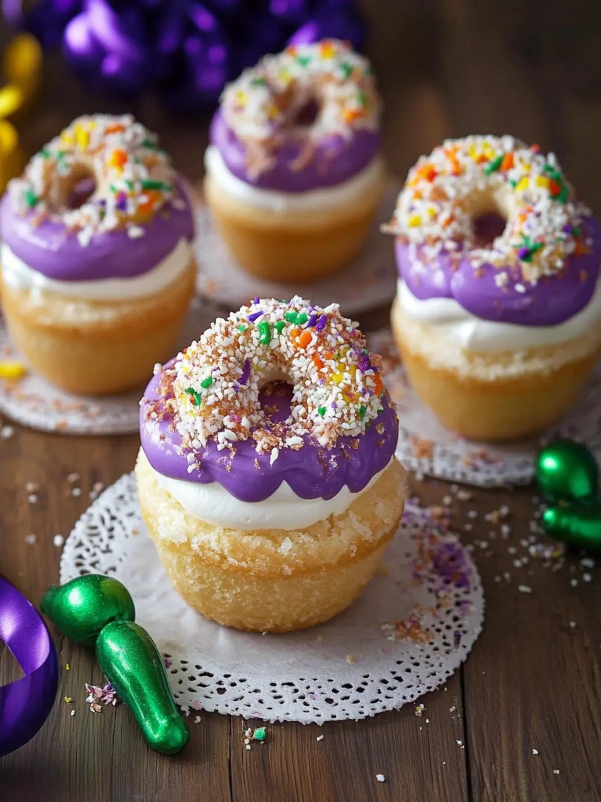 Irresistible King Cake Shots for Delicious Celebrations