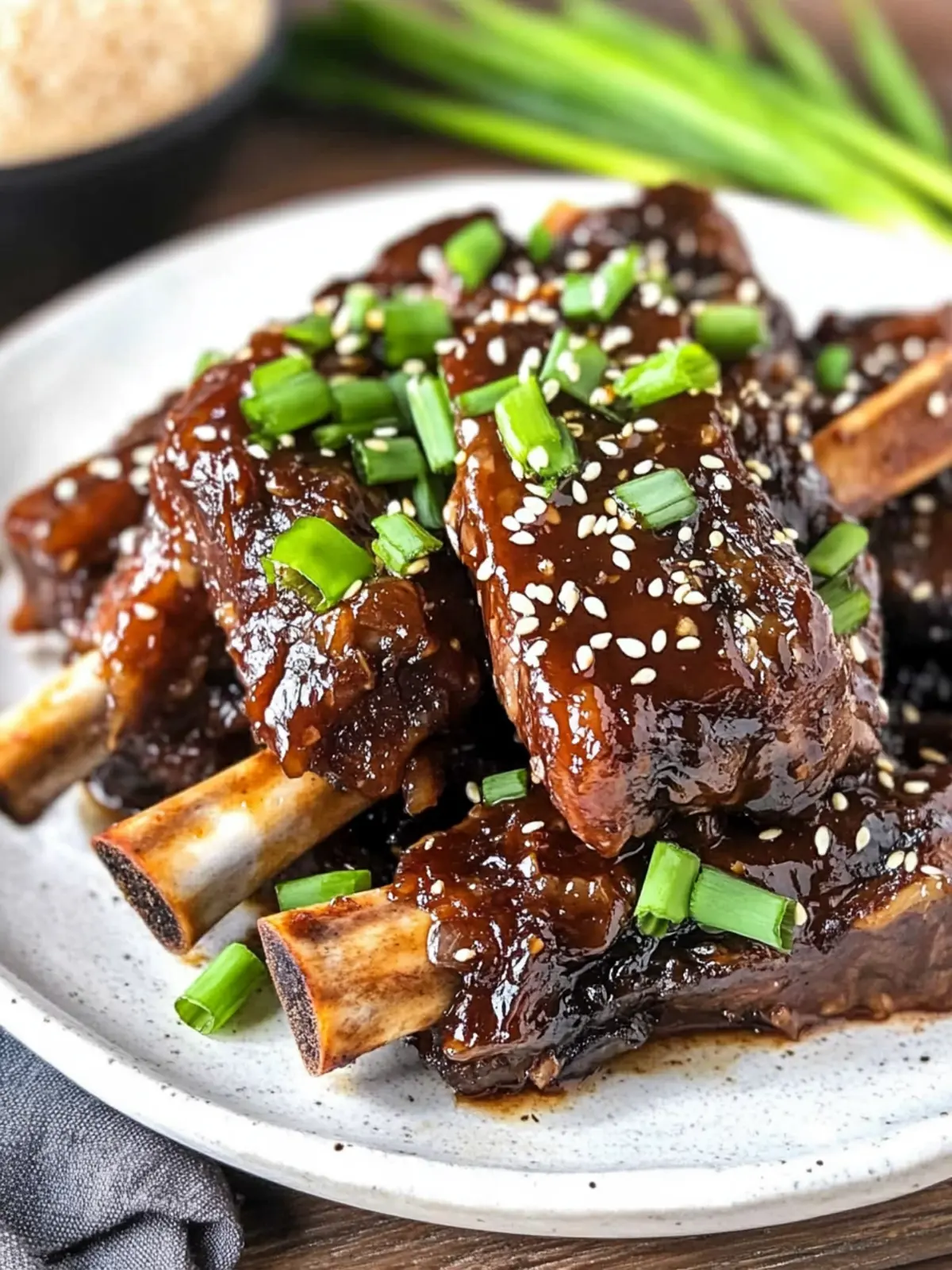 Irresistible Slow Cooker Korean Beef Short Ribs for Dinner
