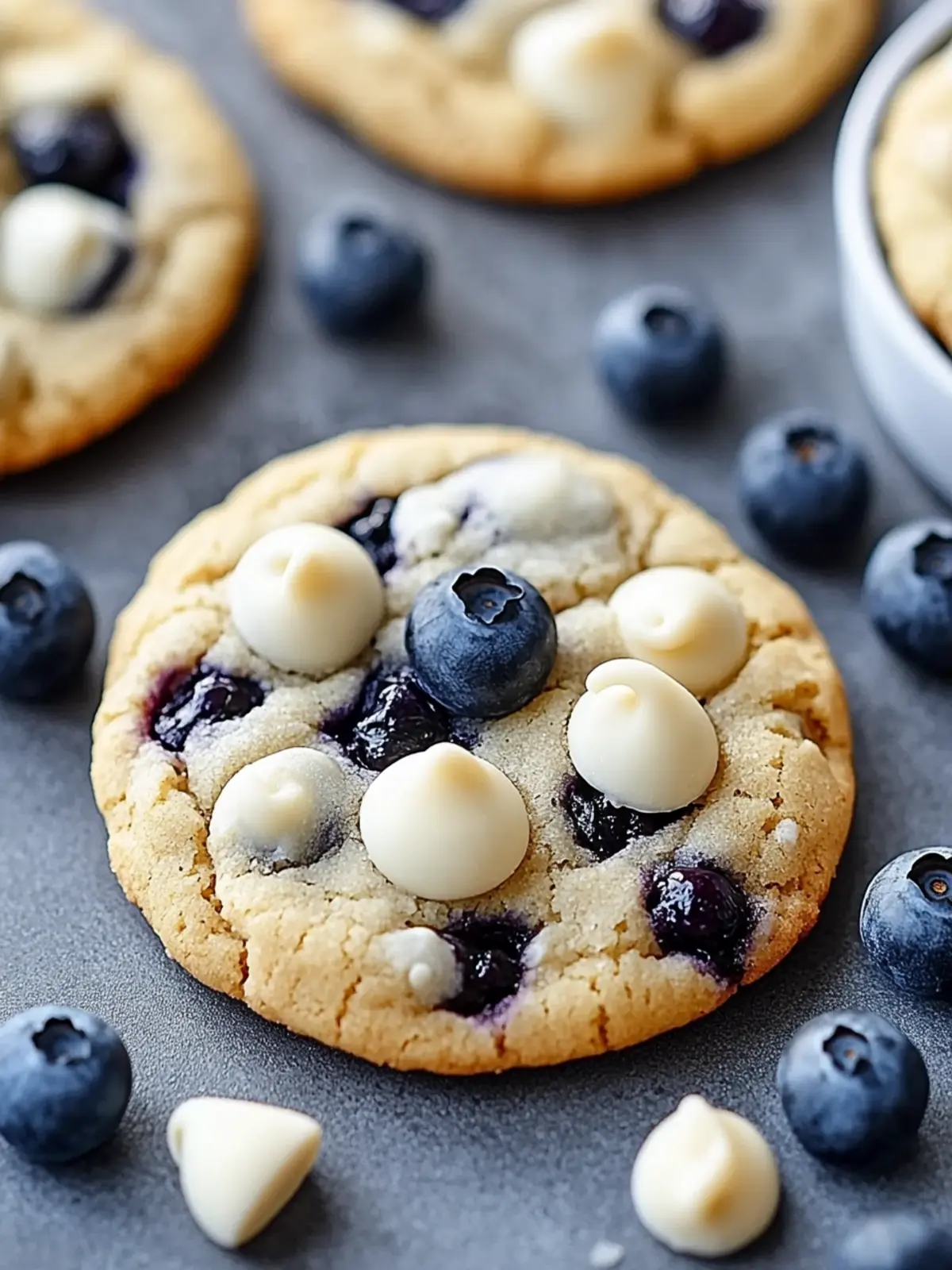 Ultimate Blueberry White Chocolate Chip Cookies – Deliciously Soft