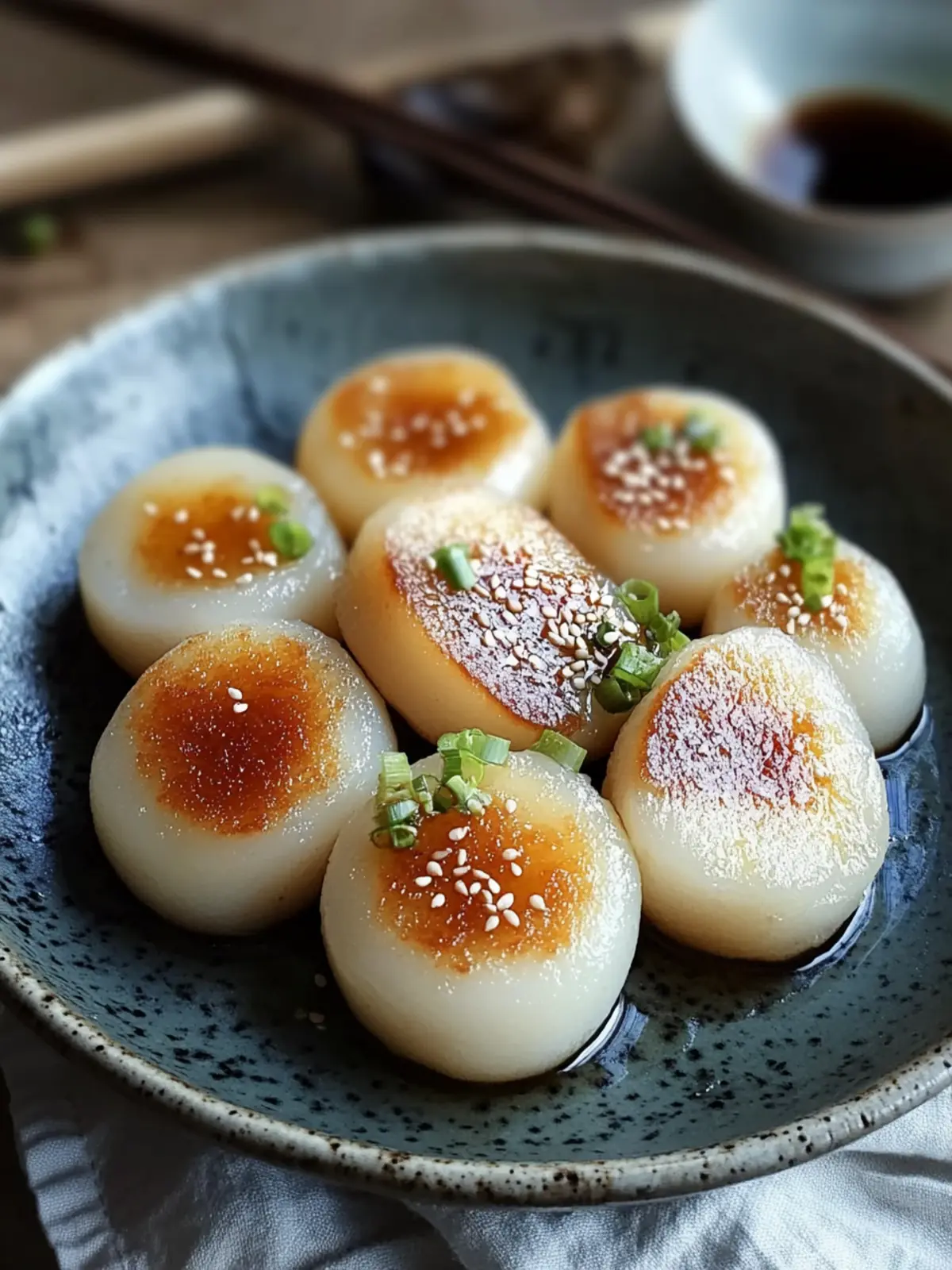 Easy Pan-Fried Japanese Potato Mochi: Delicious Comfort Food