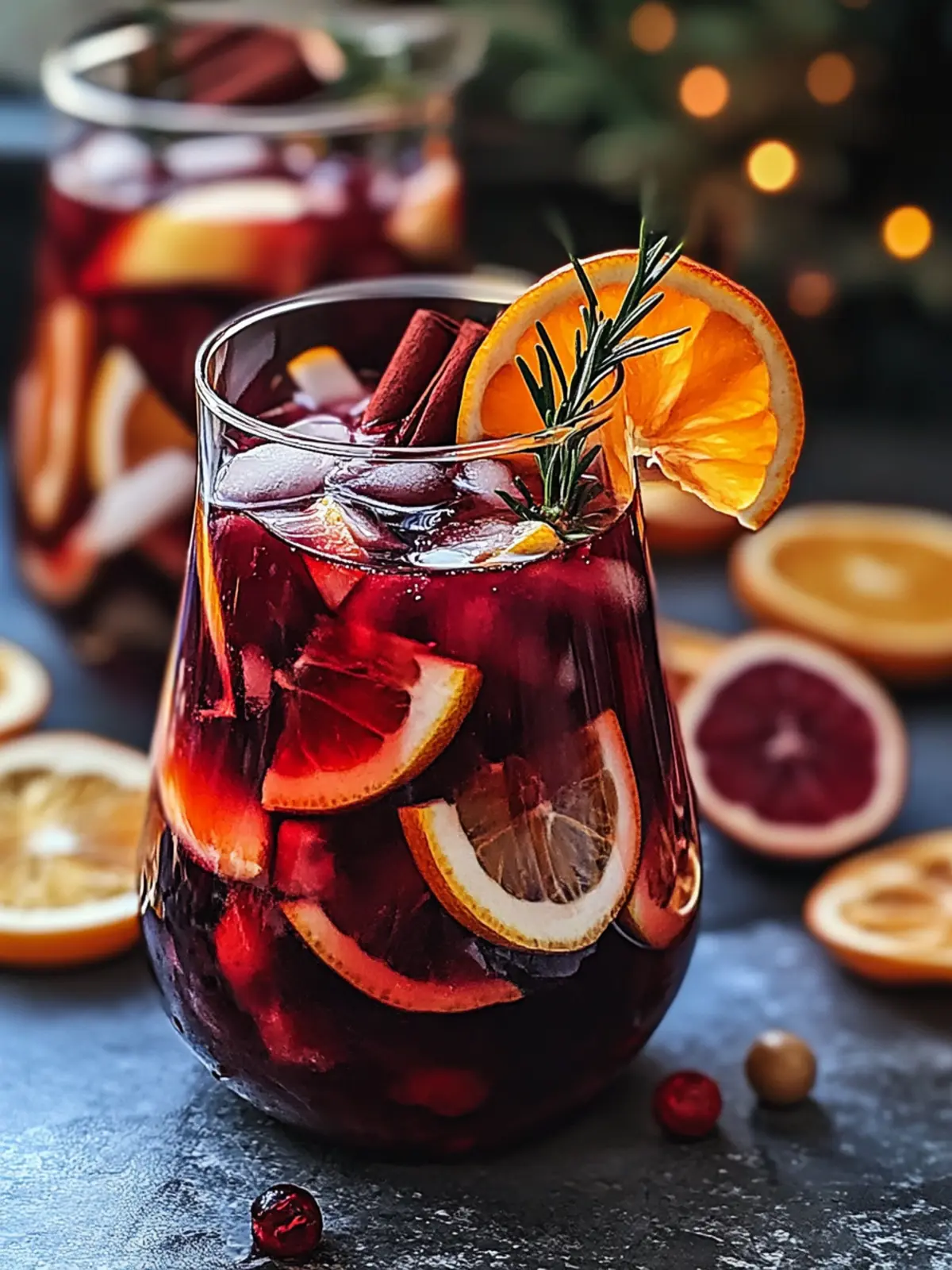 Irresistible Red Winter Sangria: A Festive Holiday Delight
