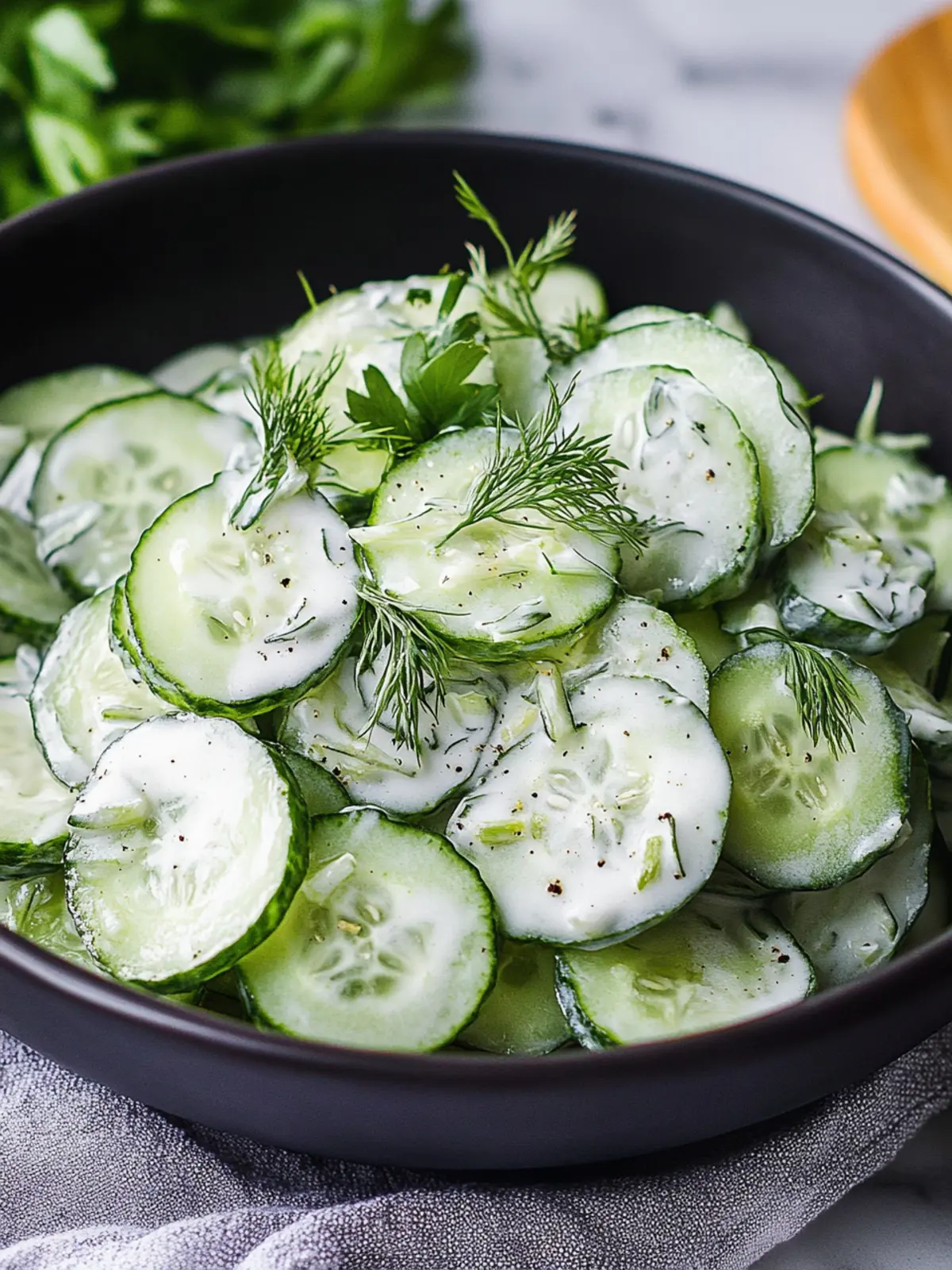 Irresistible Polish Cucumber Salad for a Refreshing Summer