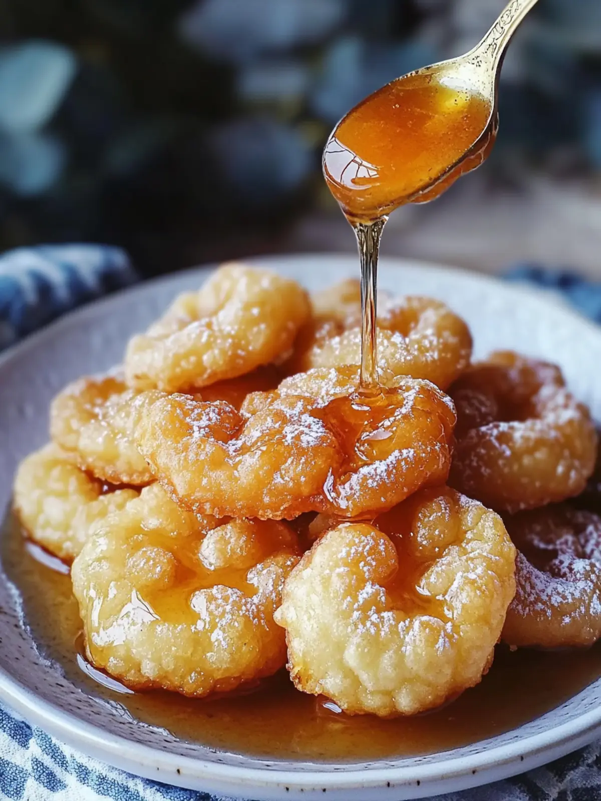 Irresistible Mexican Buñuelos With Piloncillo Syrup Delight