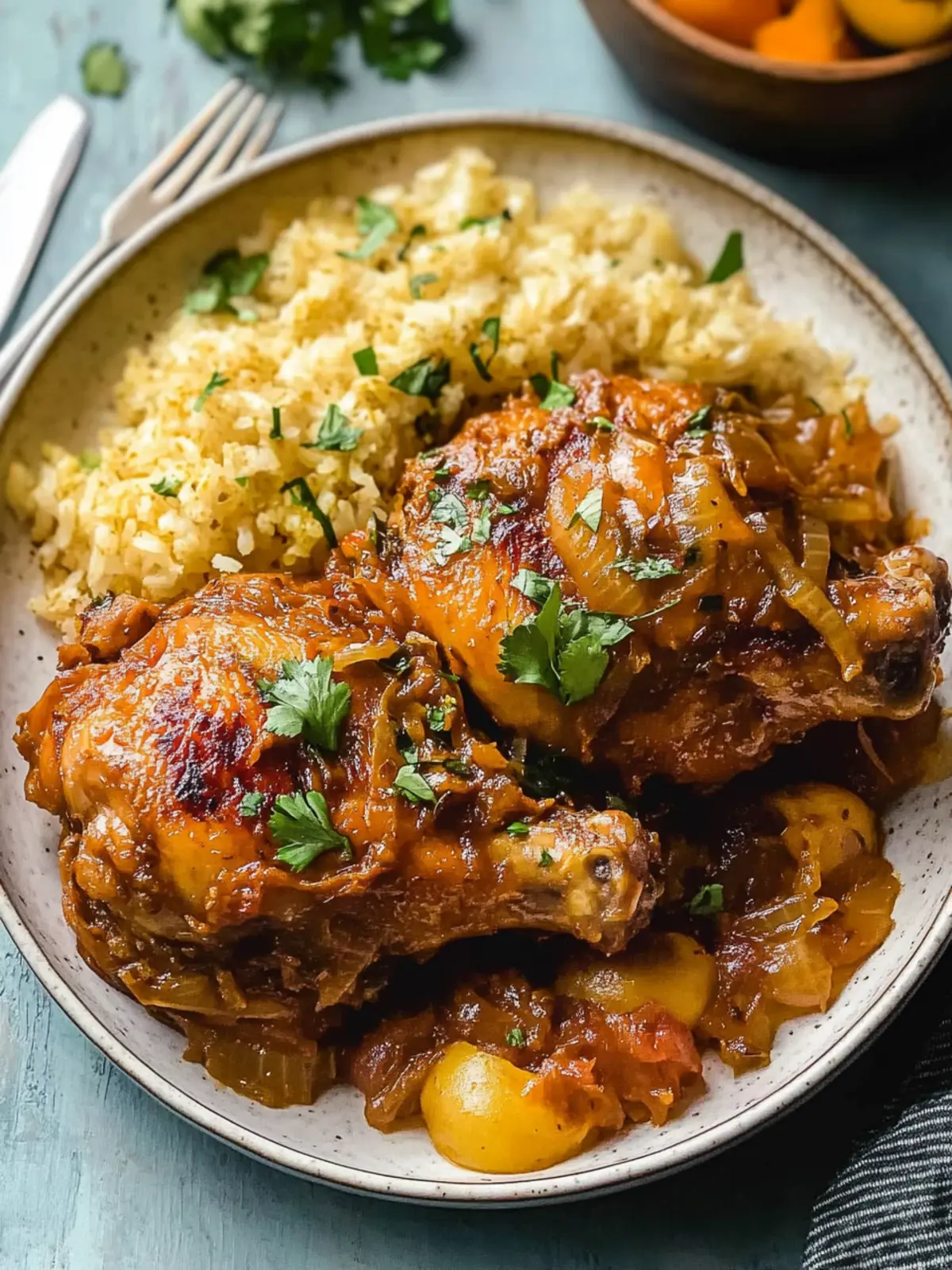 Irresistible Senegalese Chicken Yassa with Sweet Onions