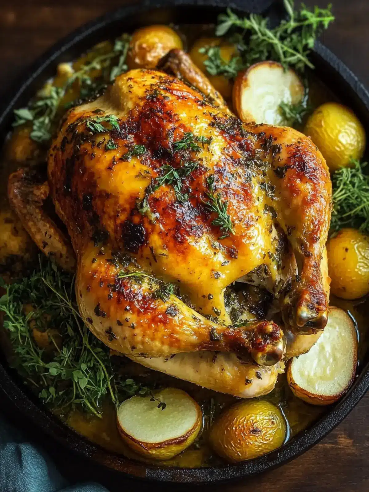 Ultimate Roasted Whole Chicken: Delicious Comfort Food