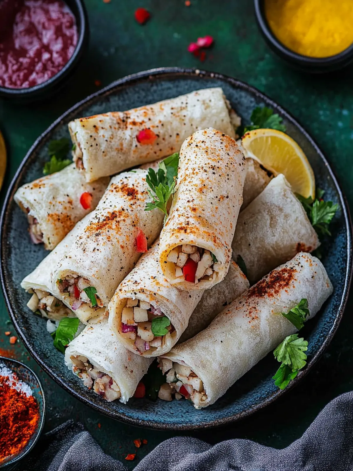 Irresistible Musakhan Rolls: A Delicious Finger Food Twist