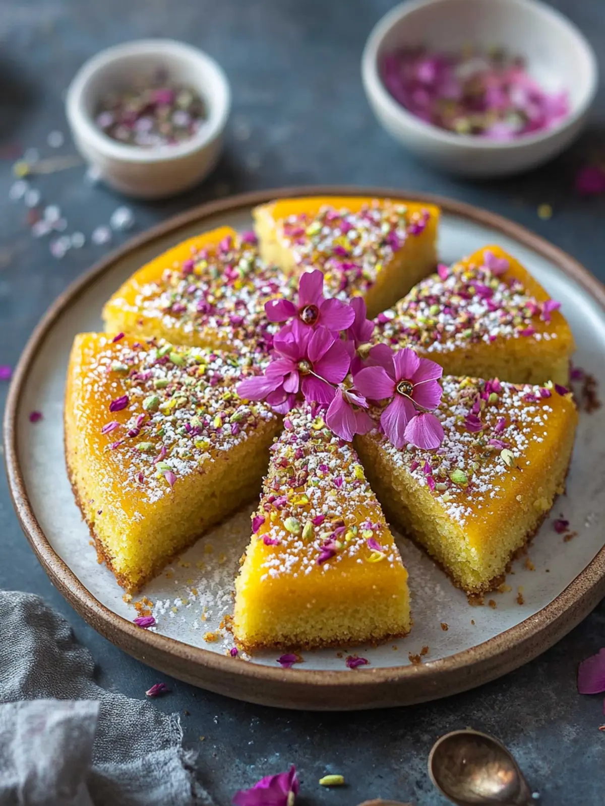Irresistible Persian Saffron Cake – A Delicious Delight