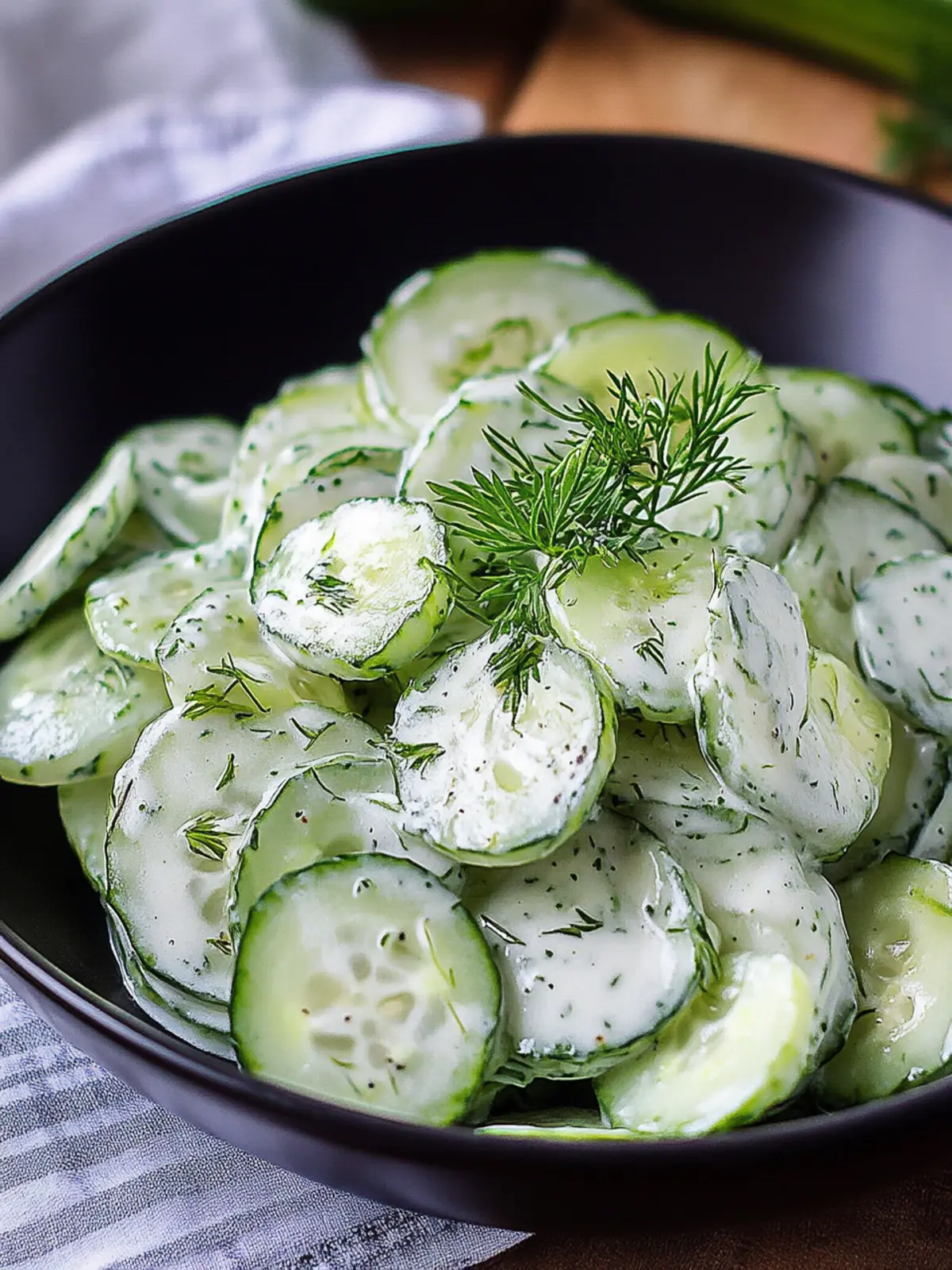 Irresistible Polish Cucumber Salad for a Refreshing Summer