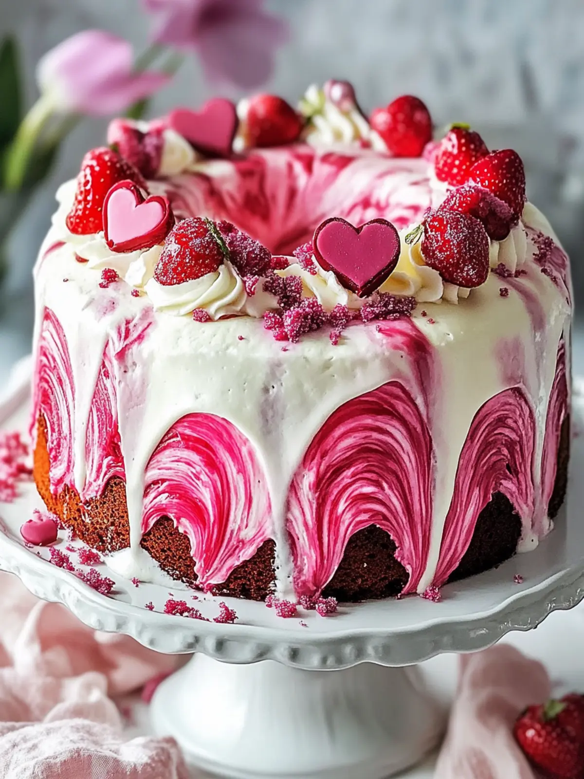 Irresistible Valentine’s Swirl Cake to Delight Your Loved Ones