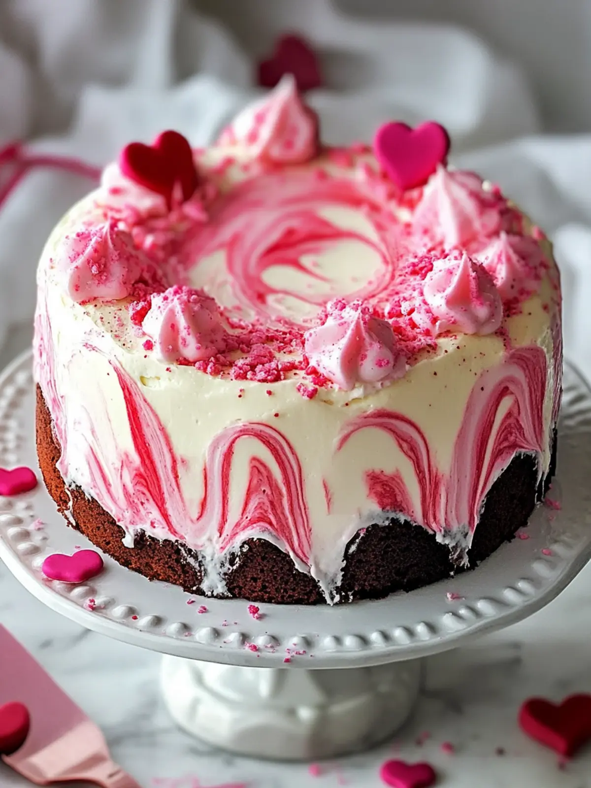 Irresistible Valentine’s Swirl Cake to Delight Your Loved Ones