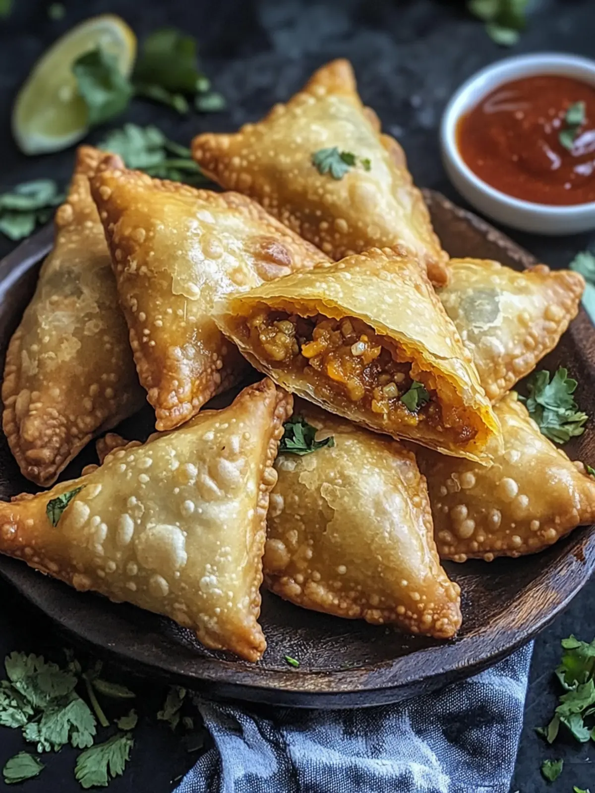 Ultimate Crispy Indian Samosas with Delicious Vegetable Filling